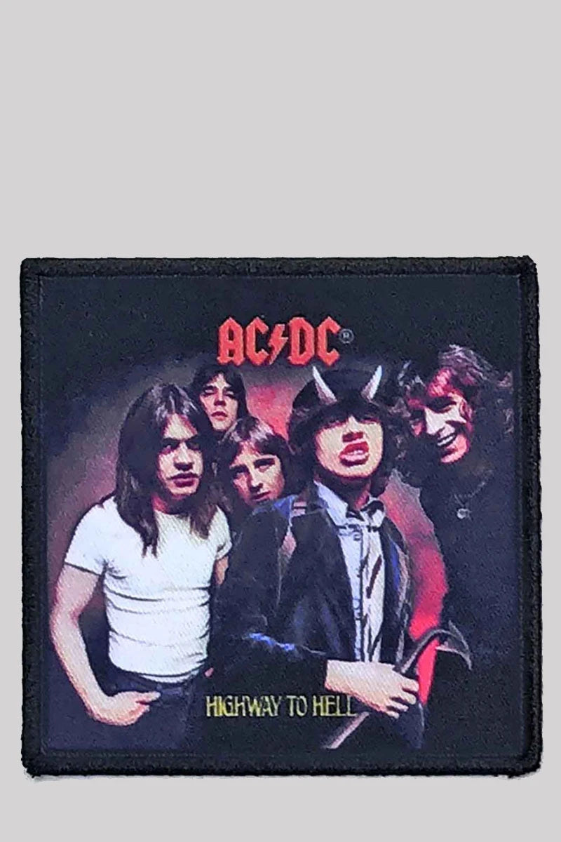 AC/DC Patch: Highway to Hell Sew-On Badge Motif Design | Ro Rox