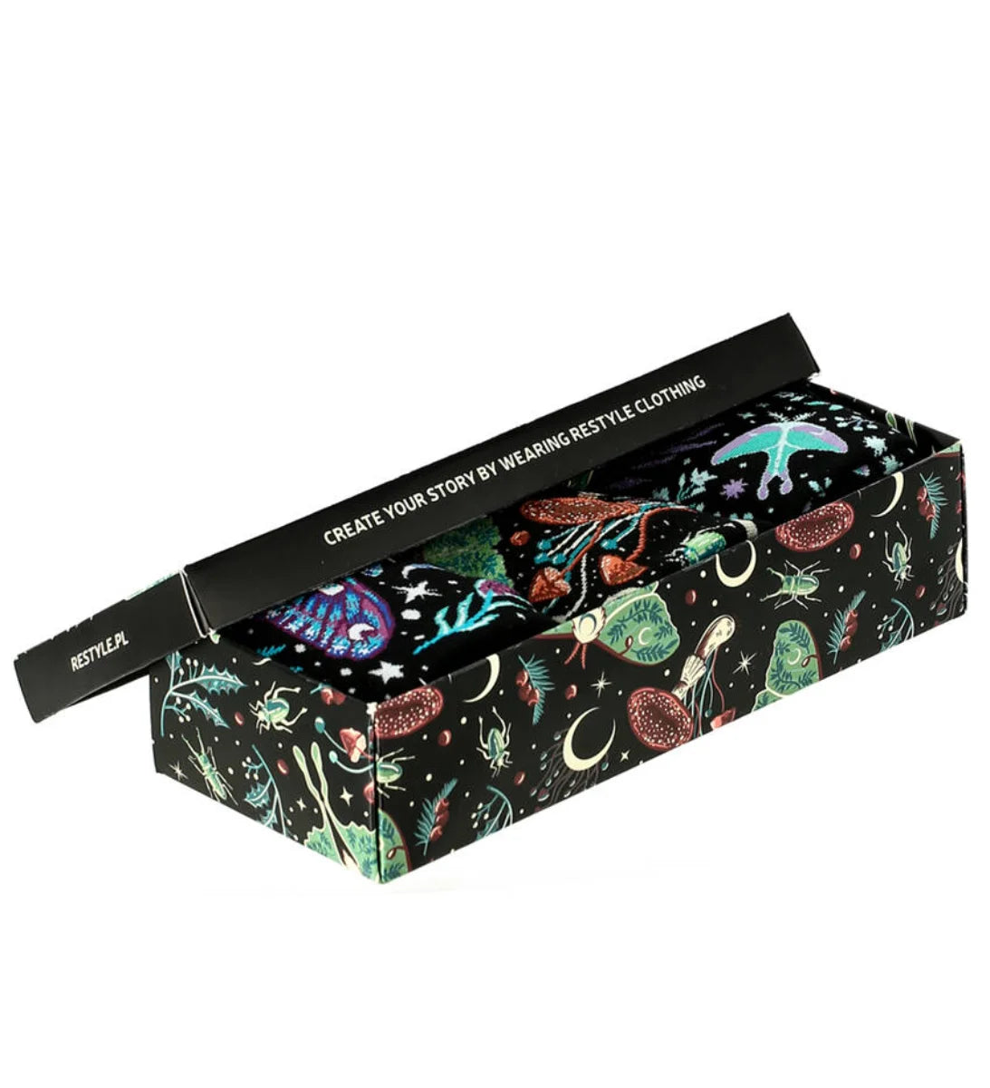 Restyle 3-Pack Floral Socks Present Box - Gothic Nature | Ro Rox