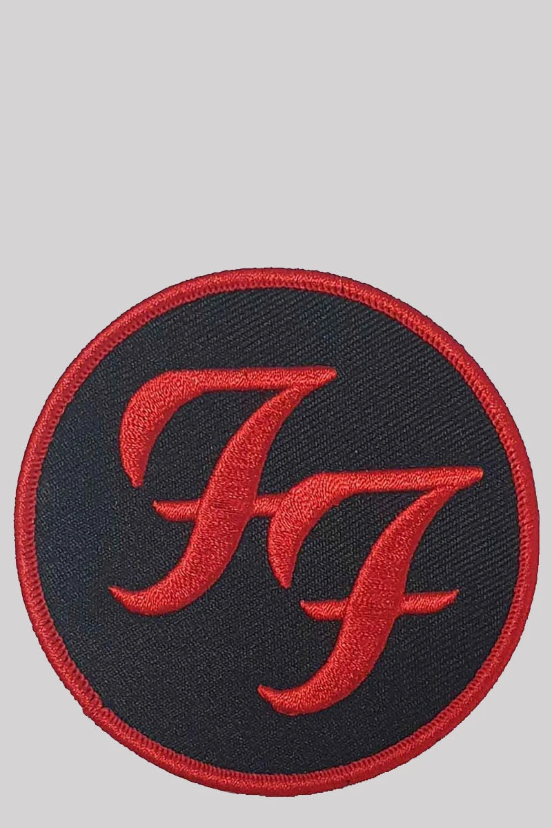 Foo Fighters Woven Patch: Circle Logo - Rock Band Merch | Ro Rox