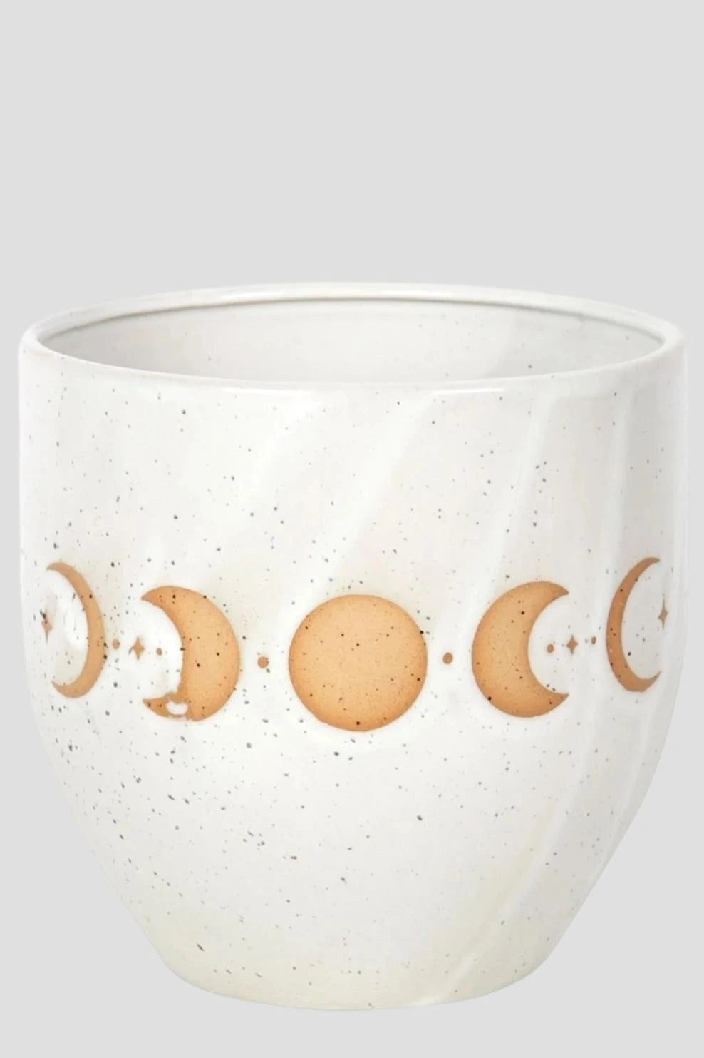 Moon Phase Plant Pot - Ceramic Planter for Spiritual Decor | Ro Rox