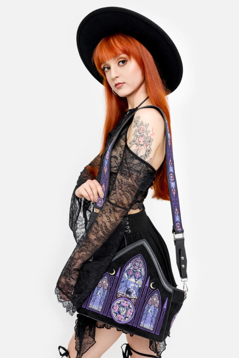 Restyle Aurora Cross Body Bag Northern Lights Embroidery | Ro Rox