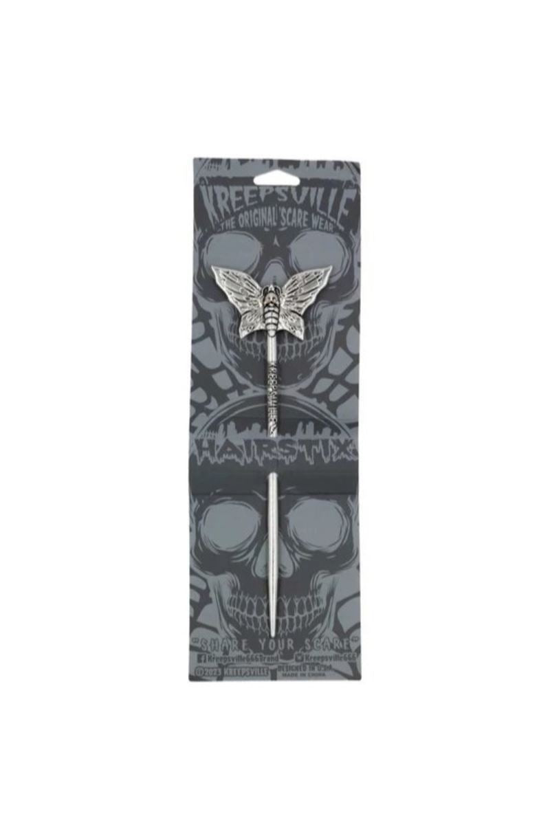 Kreepsville 666 Death Moth Hair Stick | Ro Rox