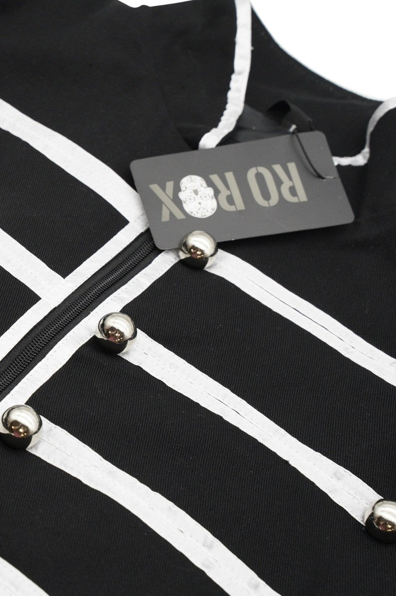 Ro Rox Men's MCR Military Drummer Black Parade Jacket | Ro Rox