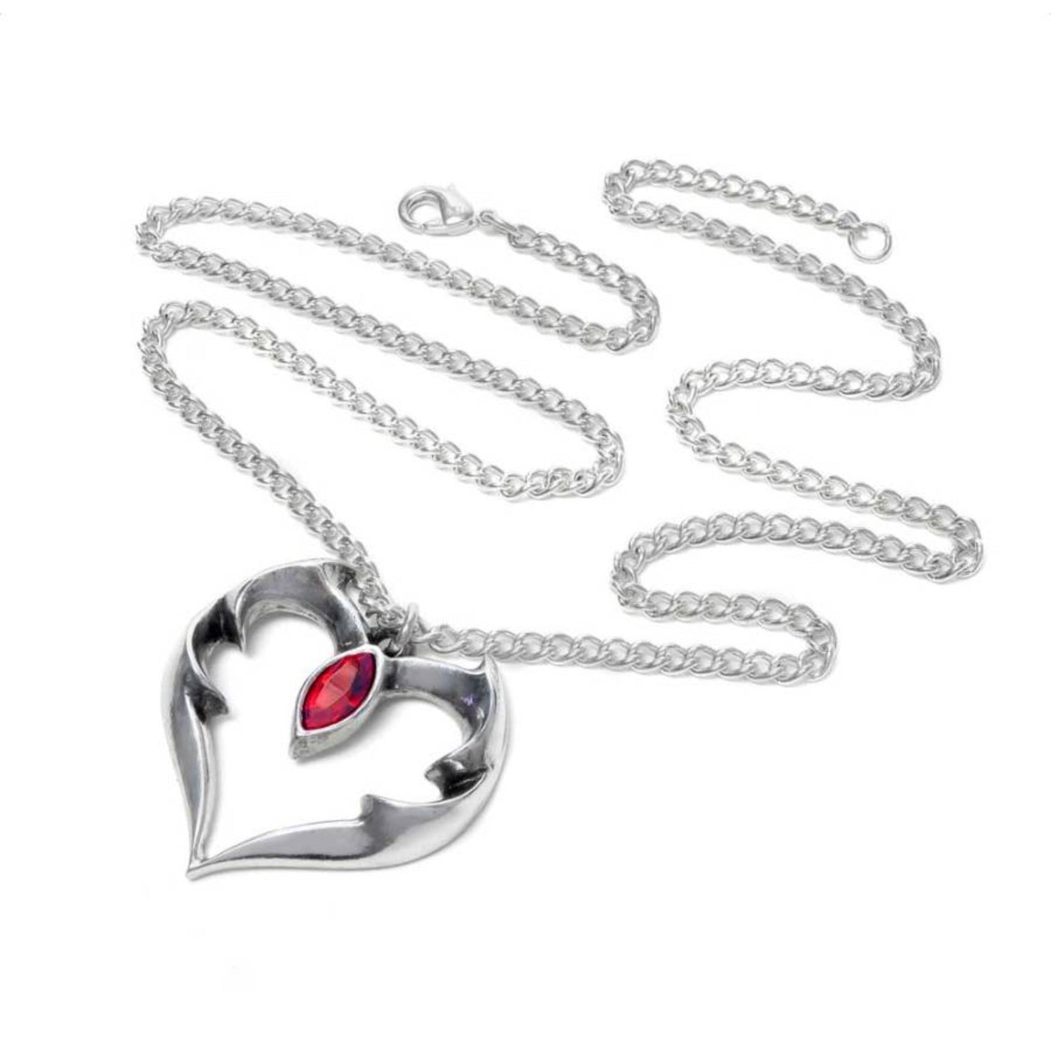 Alchemy England Batheart The Vampires Kiss Heart Necklace | Ro Rox