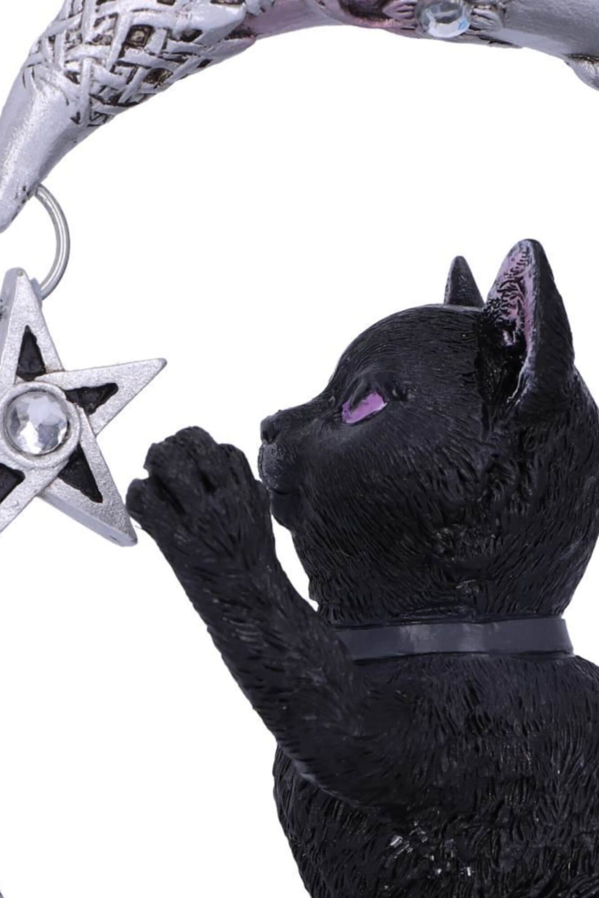 Nemesis Now Luna Companion Moon and Cat Ornament | Ro Rox