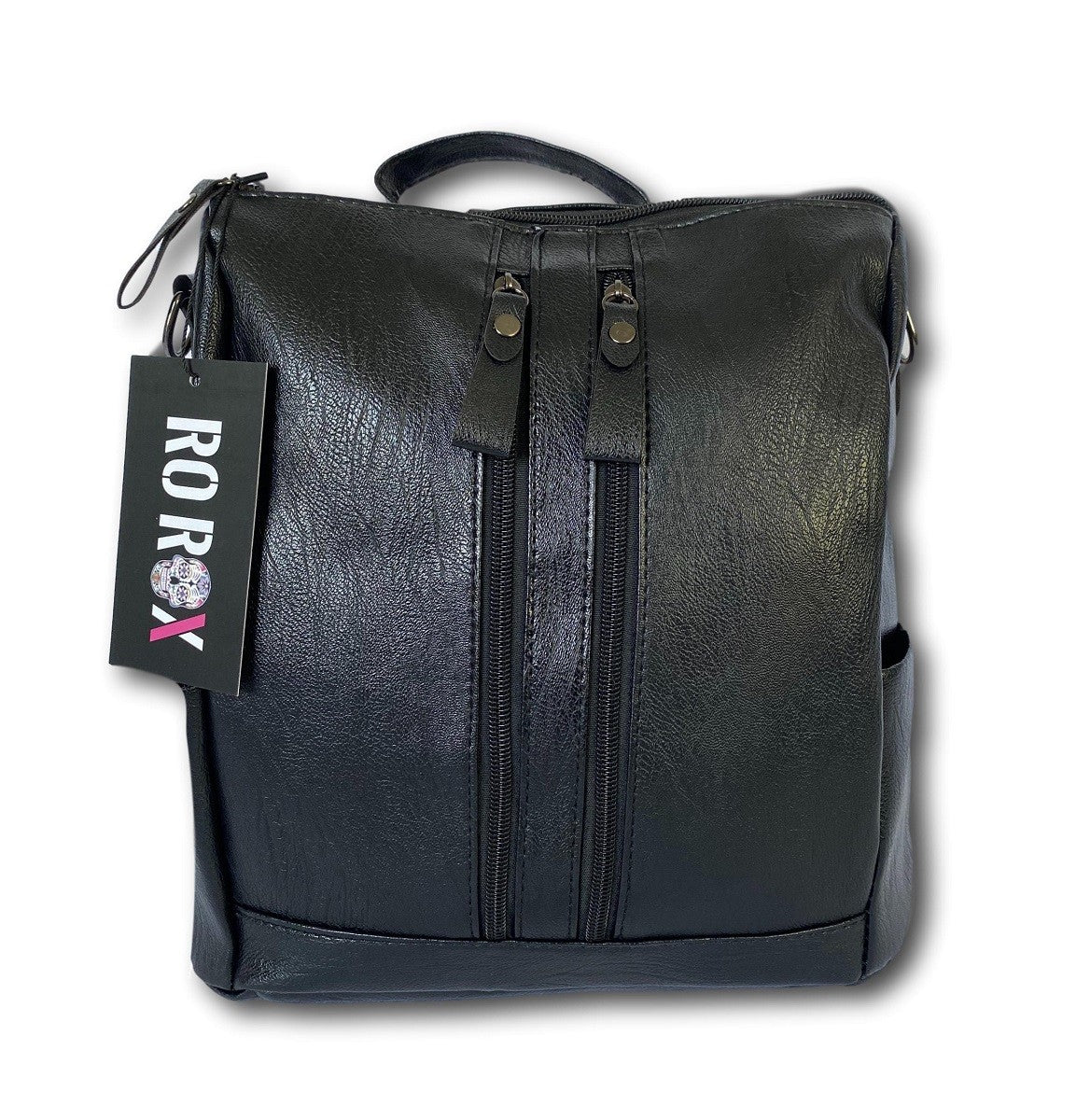 PU Leather Punk Small Backpack | Ro Rox Boutique | Ro Rox