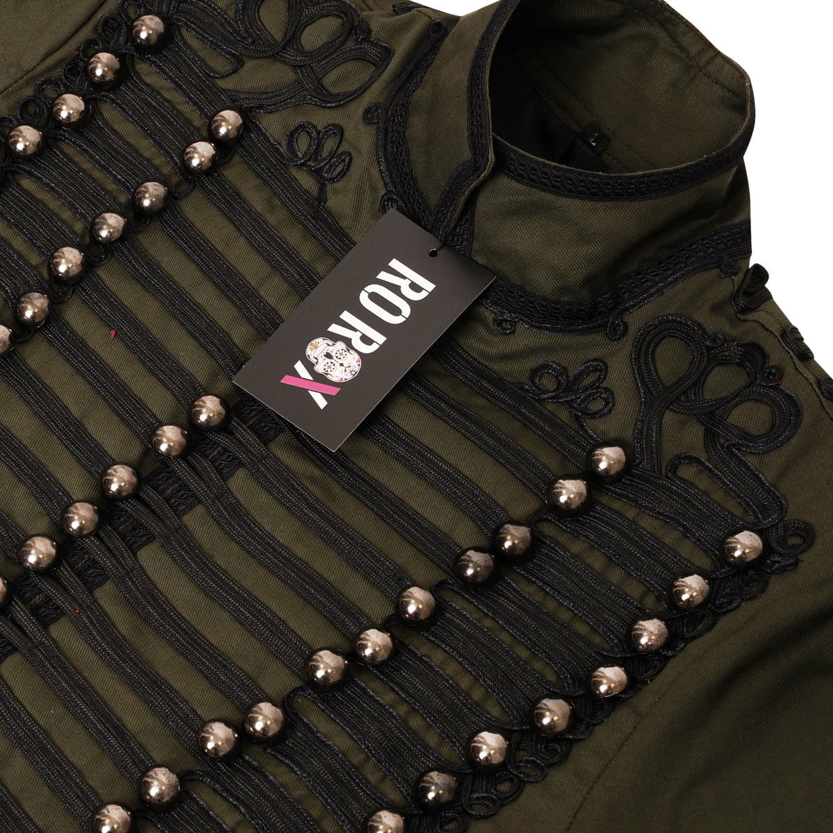 Ro Rox Napoleonic Rifleman Officer Parade Men's Jacket | Ro Rox