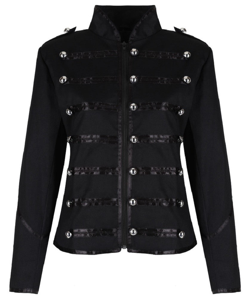 Women’s Steampunk Military Punk Parade Jacket | Ro Rox Boutique | Ro Rox